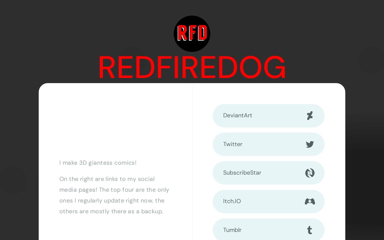 Redfiredog Giantess Comics